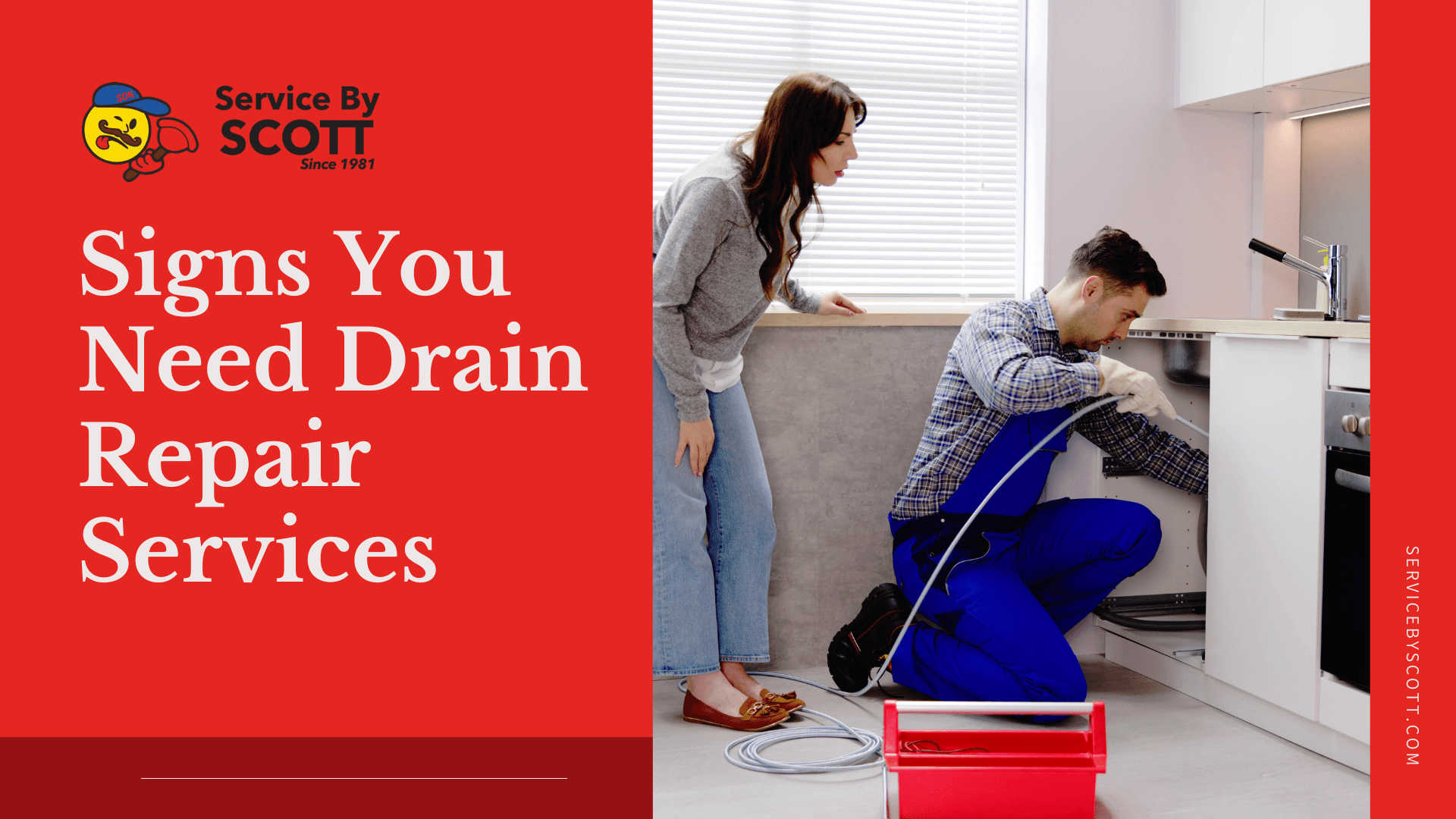 Signs You Need Drain Repair Services - Service By Scott